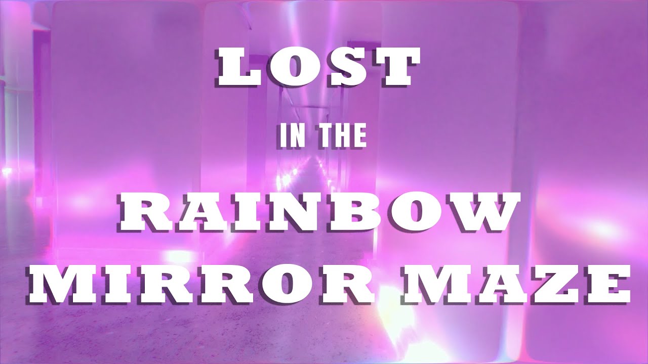 Lost in the Rainbow Mirror Maze: Dreamcore - YouTube