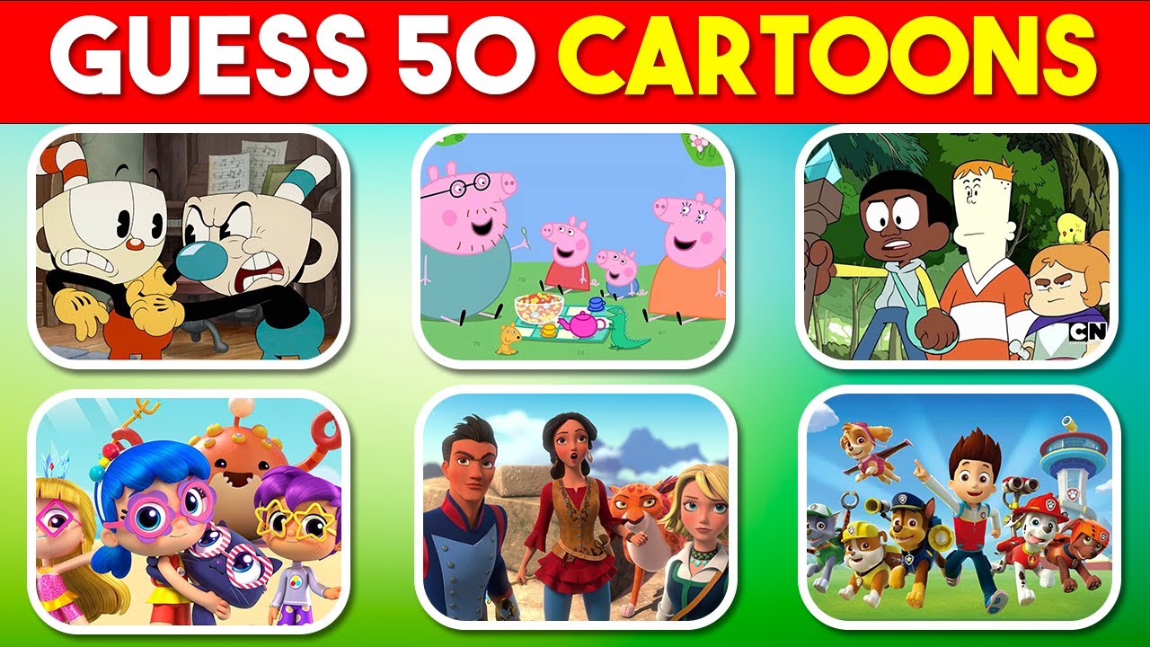 Guess the Cartoon Character Quiz - Guess the Cartoon || FUNNY BUNNY ...
