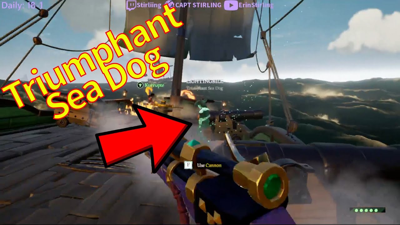We ran out of cannons against a Triumphant Sea Dog Crew with Athena ...