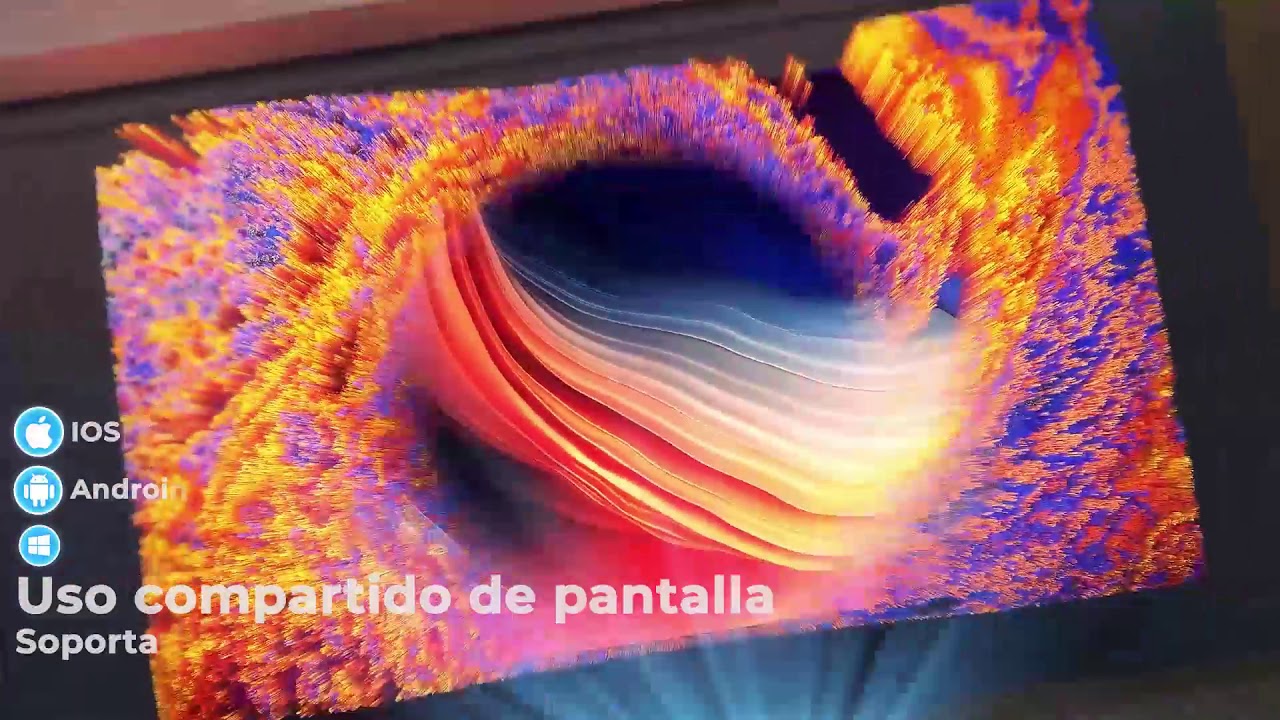 VicTsing native 720P mini home WIFI projector, touch screen, available ...