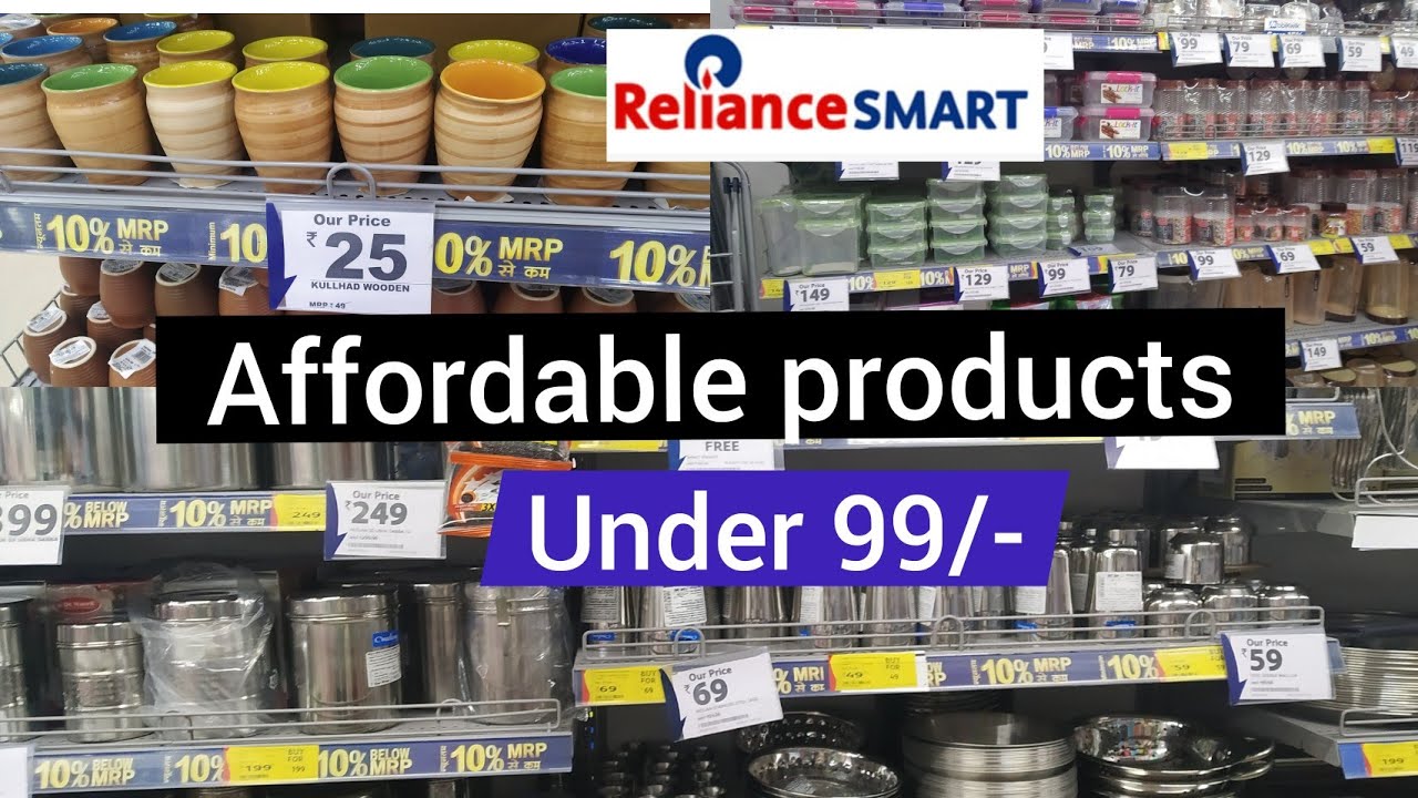 Reliance Smart Latest Affordable products under 99/- | Unique, useful ...