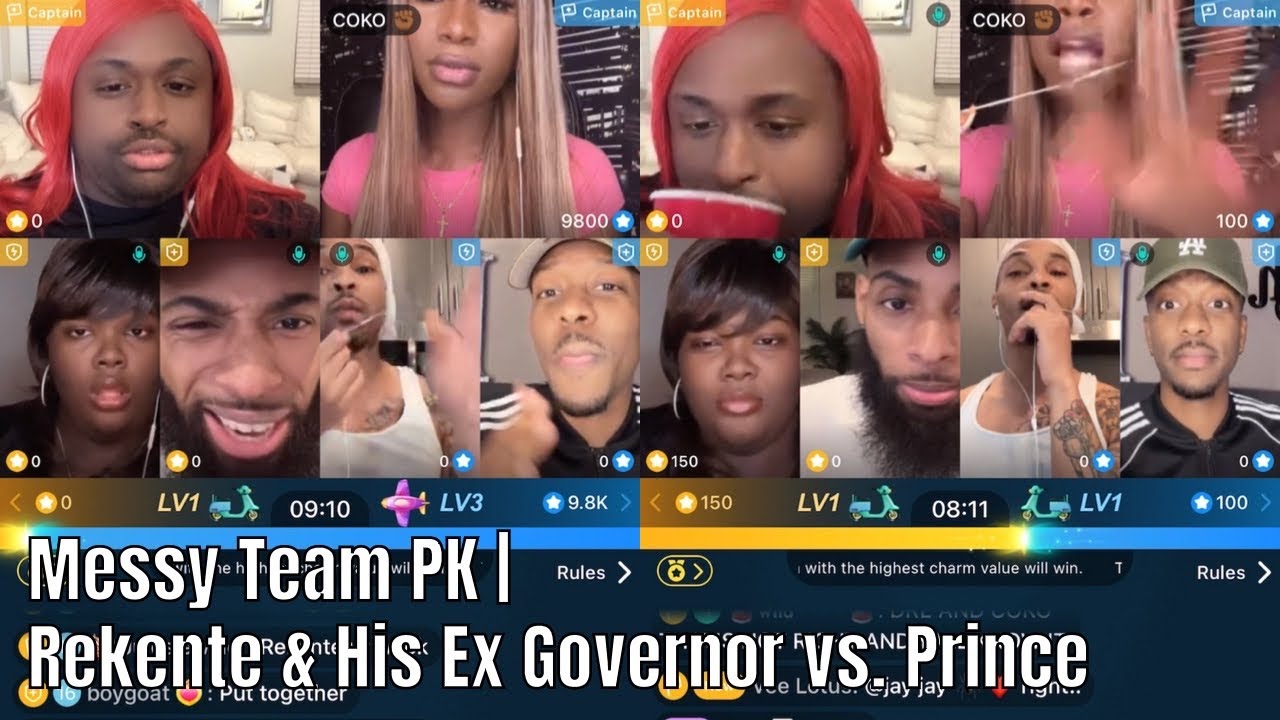 Messy Team Pk | Rekente & His Ex Governor vs Prince - YouTube
