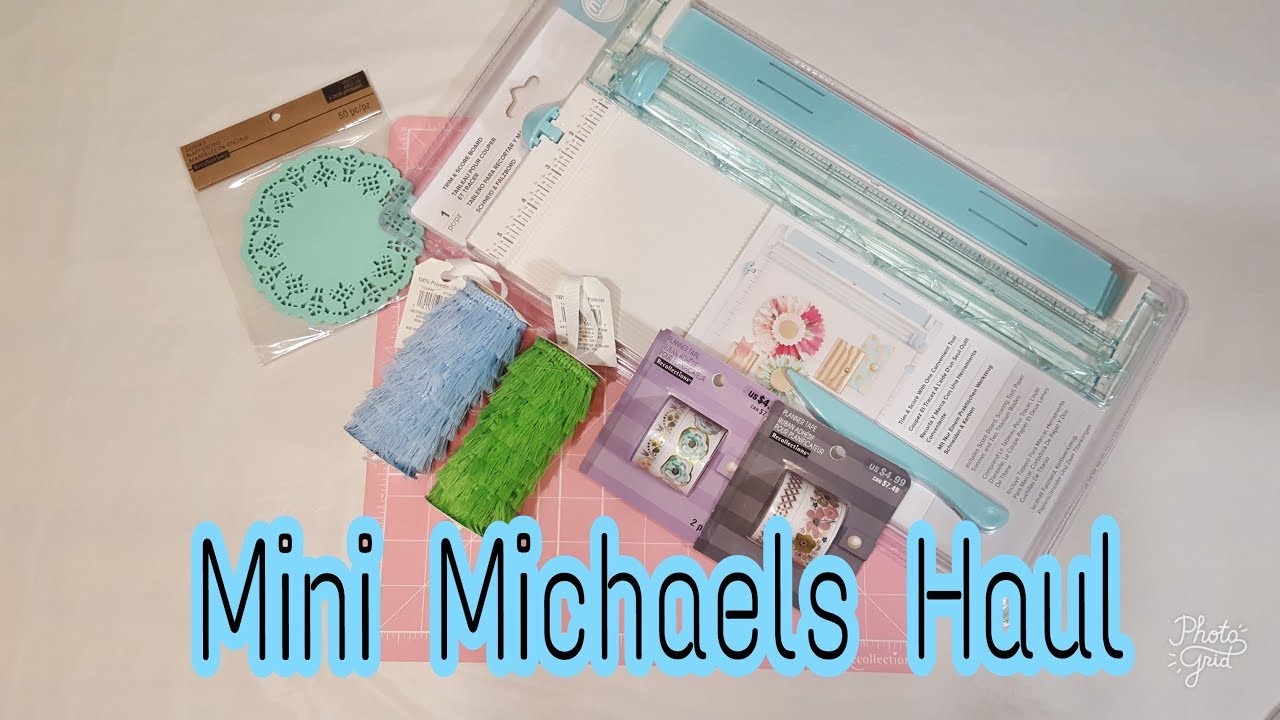 Mini Michaels Haul | Planning With Eli - YouTube