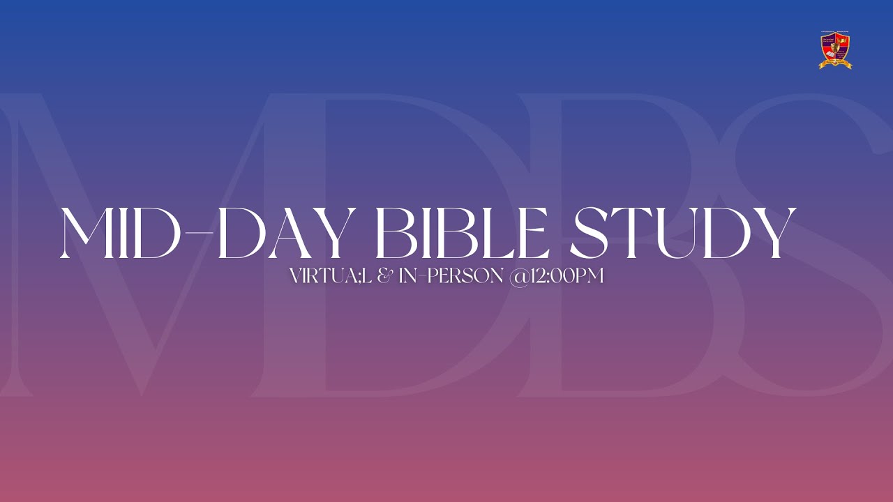 Next Level Faith (Part 7) - Bishop Chris Martin | Mid Day Bible Study ...
