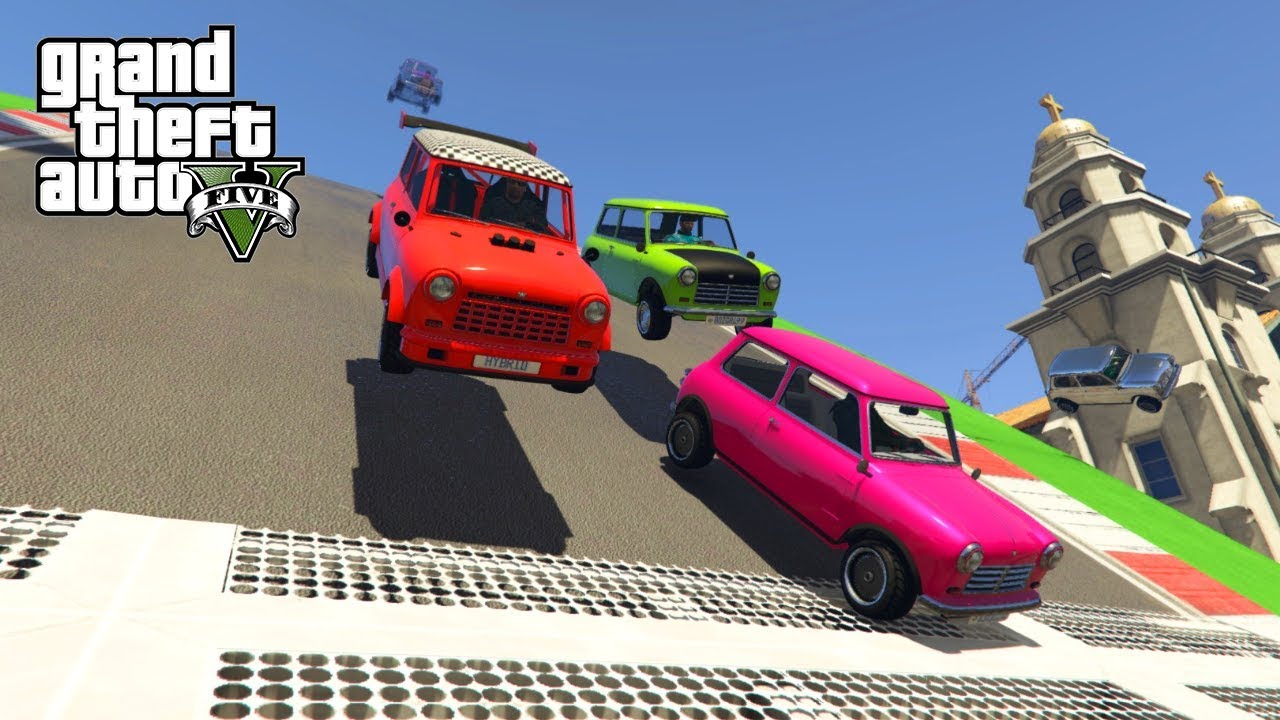GTA V - MINI COOPER TRANSFORM RACE! - YouTube