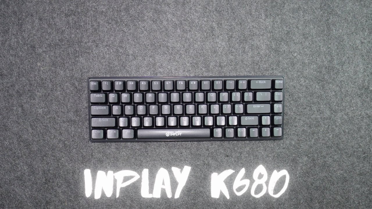 INPLAY K680 - WIRED MECHANICAL KEYBOARD FOR BEGINNERS BUDGET FRIENDLY ...