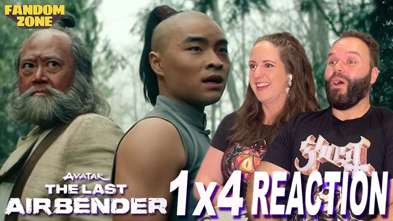 AVATAR THE LAST AIRBENDER Episode 4 REACTION | 1X4 'Into The Dark ...