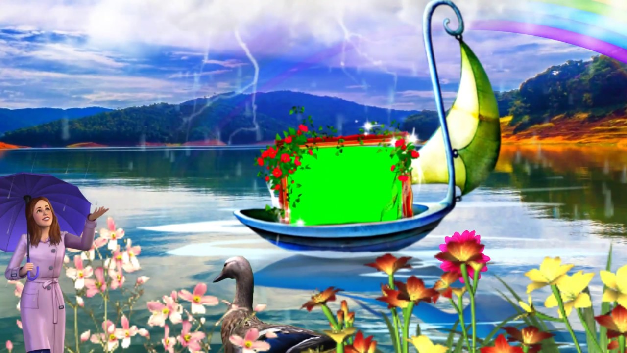 New wedding photo frame green screen VFX project #34 - YouTube