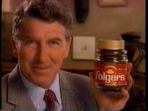 1988 Folgers Crystals "Secretly replacing coffee at Coffee Cantata" TV Commercial - YouTube