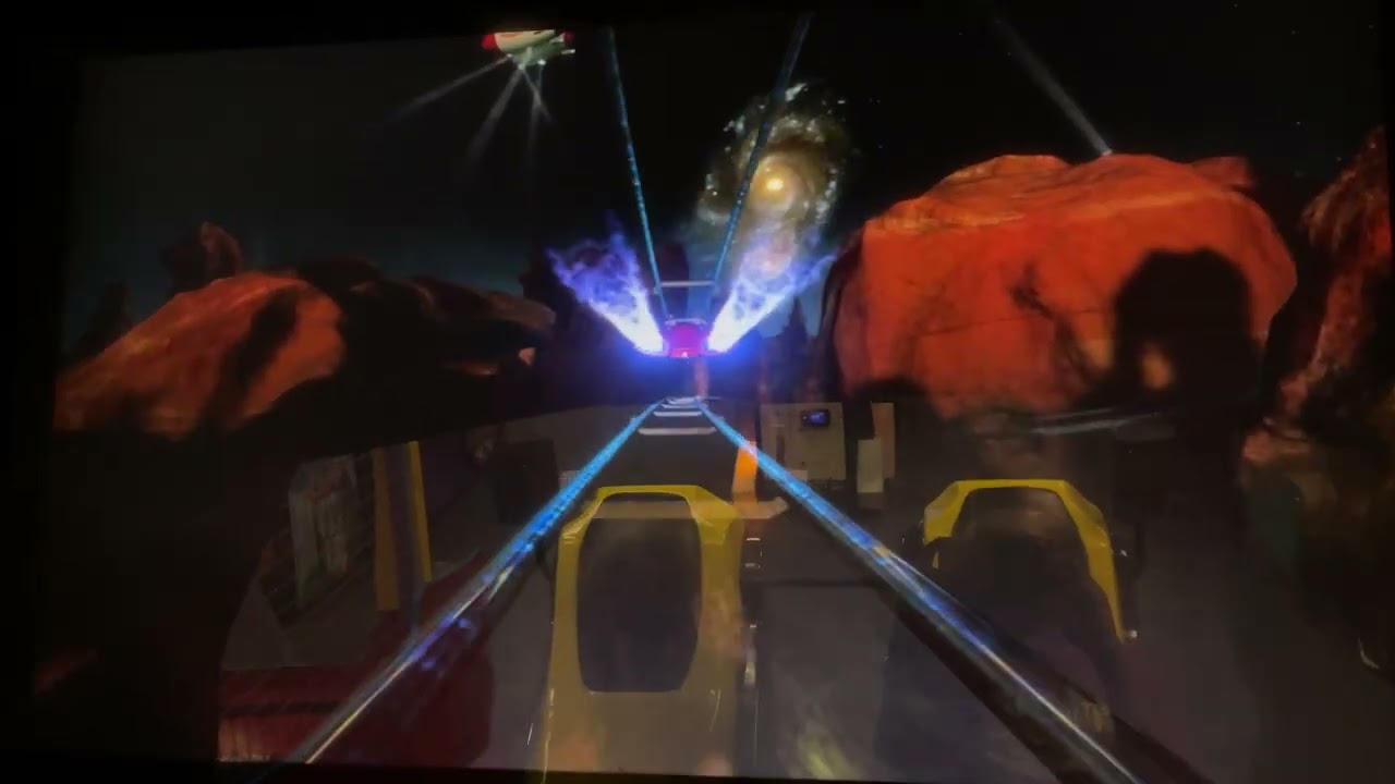 Mad Wave Motion Theater - Cosmic Coaster @Chuck E Cheese Las Vegas ...