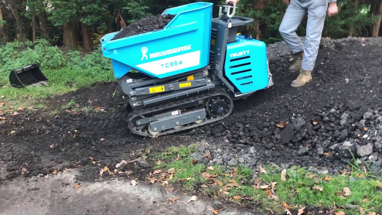 Messersi TC95 High Tip Tracked Dumper 2 - YouTube