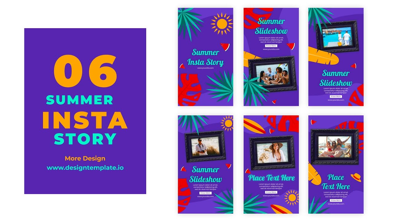 Summer Instagram Story After Effects Templates |Free Engaging Social ...