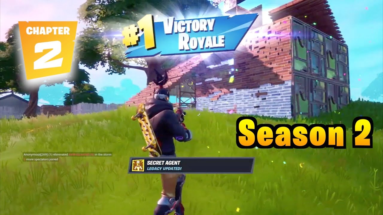Fortnite Victory Royale Chapter 2 Season 2 Gameplay - YouTube