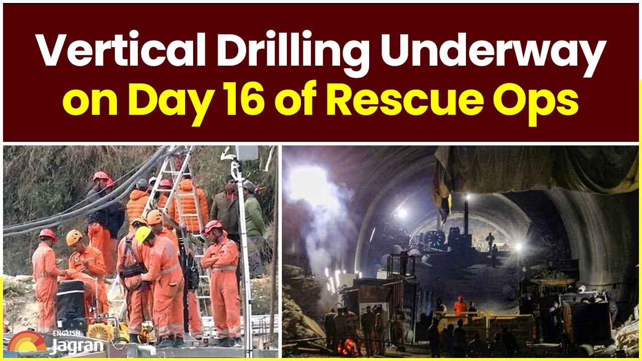 Uttarkashi Tunnel Rescue: Vertical Drilling Initiated To Rescue The 41 ...