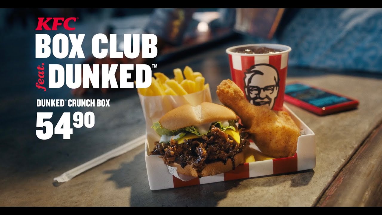 KFC Crunch Box - YouTube