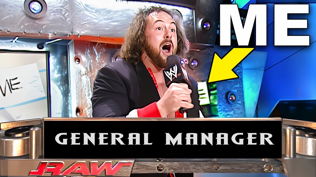 I Was WWE RAW General Manager For A Day - YouTube