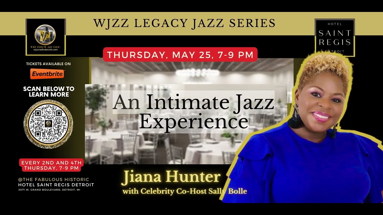 Jiana Hunter WJZZ Legacy Jazz Series Promo - YouTube