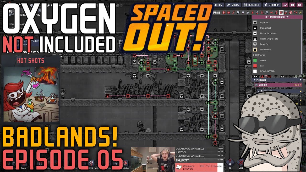 Badlands Boffins! Part #5: Full Auto Hatch Ranch 2.0 (ONI: Spaced Out ...