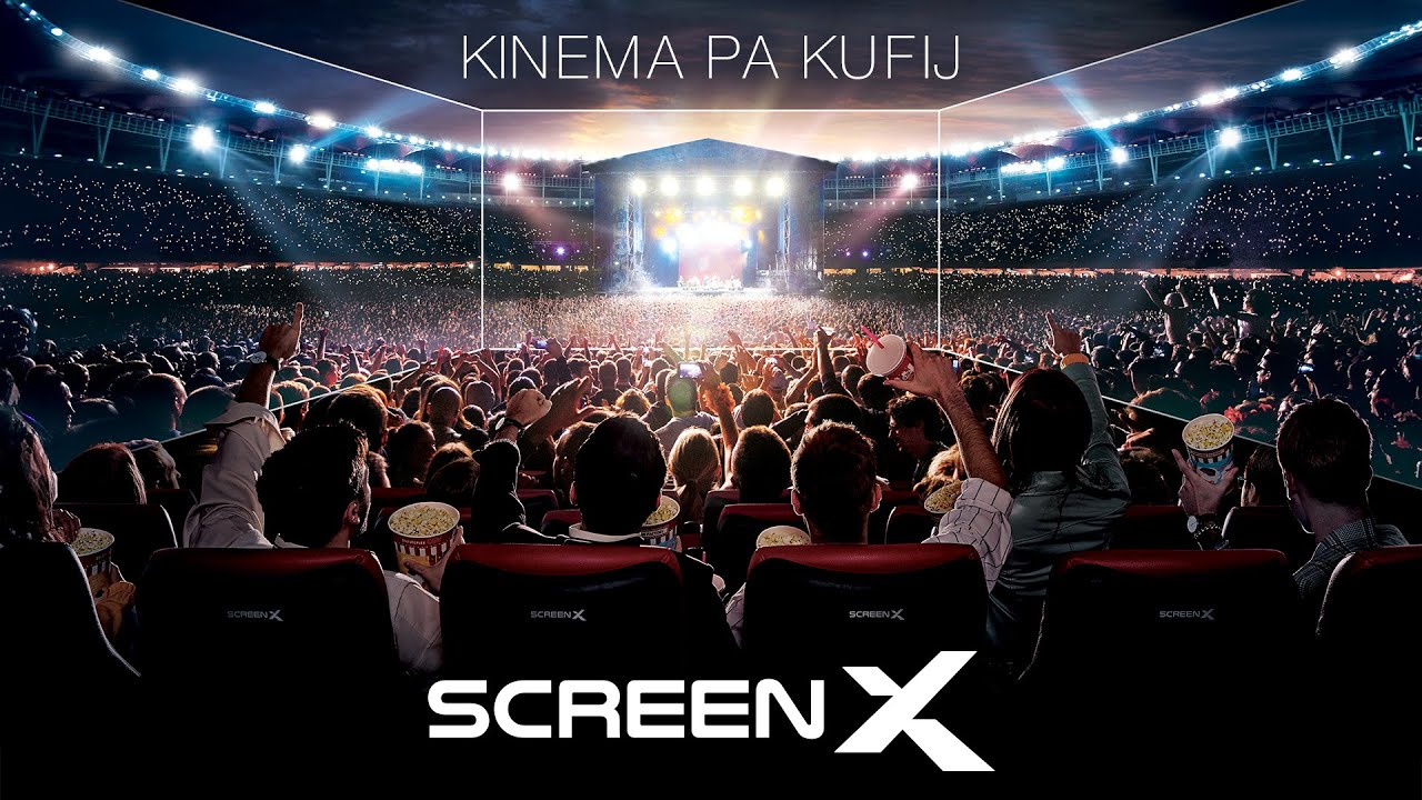 KINEMA PA KUFIJ! ScreenX në CineStar Megaplex Prishtina Mall - YouTube