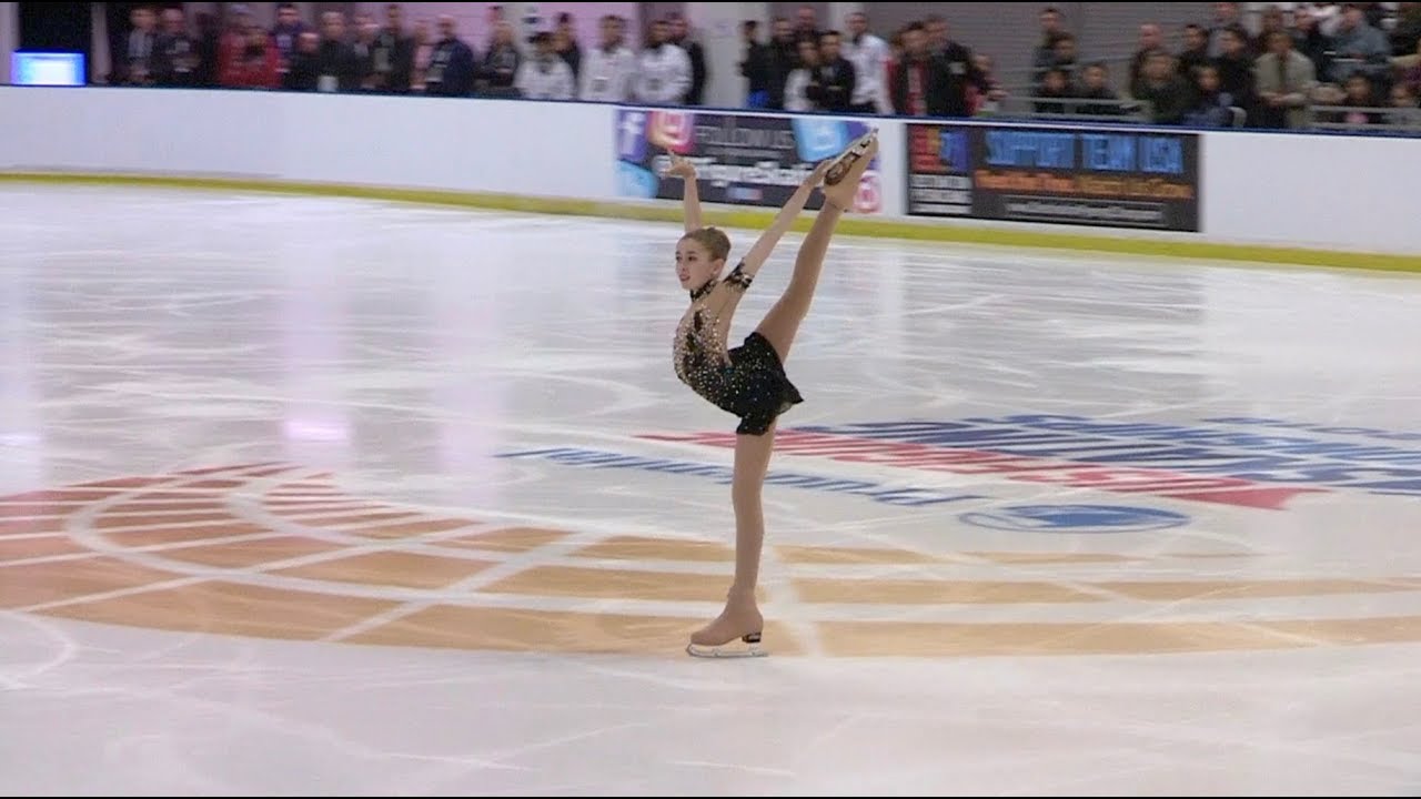 Ava Stephens - 2018 US Figure Skating Nationals - Intermediate Ladies ...