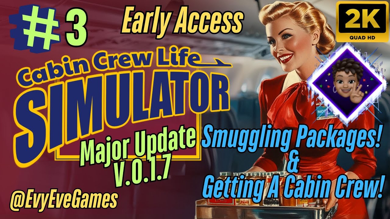 Major Update & Getting A Cabin Crew! First Look! New Cabin Crew Life ...