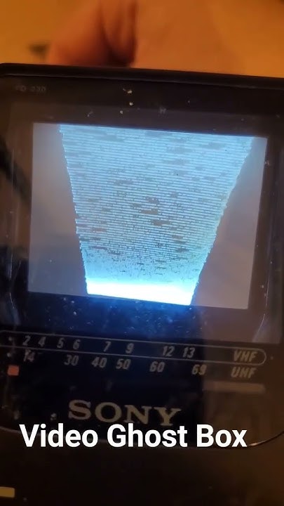 XR1TV Video Ghost Box - YouTube