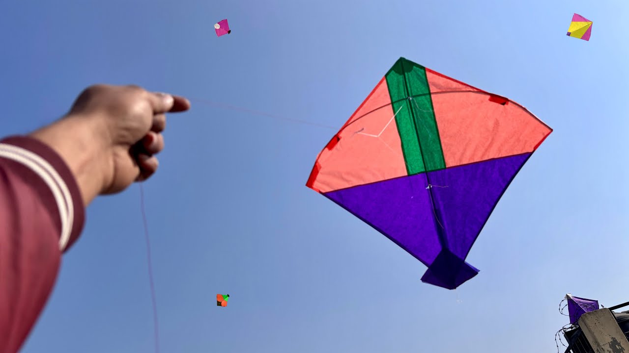Kite Catching New Video | Kite Looting From Terrace | Kite - YouTube