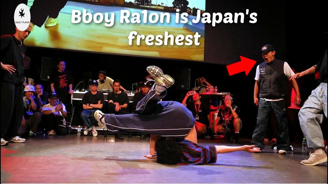 Bboy Ra1on is Japan's freshest. KILLING the beat at The Highest. Who's ...