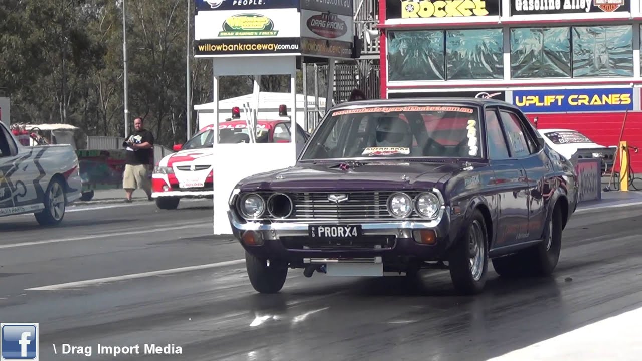 PRORX4 - 20B TURBO MAZDA RX4 DEBUT - DAVE DEKLEYN - PRIVATE TEST DAY 26 ...