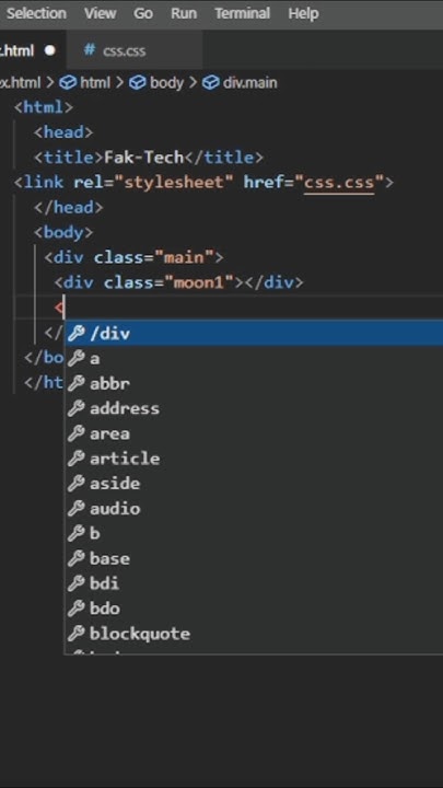 Moon Html Andcss π Programming Htmlcss Ytshorts Coding Youtube