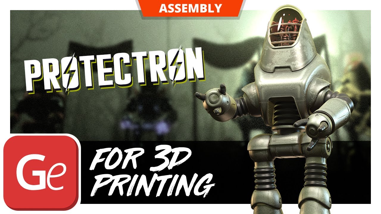 Protectron 3D Printing Model | Assembly by Gambody - YouTube