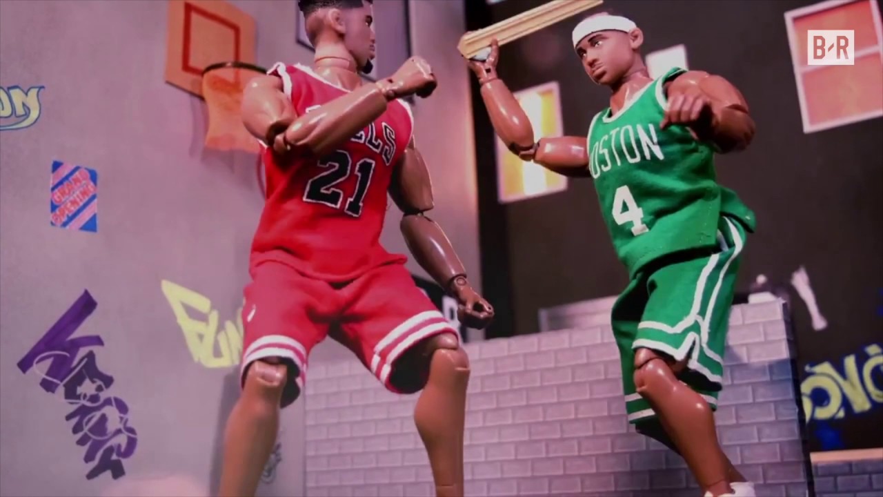 NBA Stop Motion Battle - The Championship 1 - YouTube