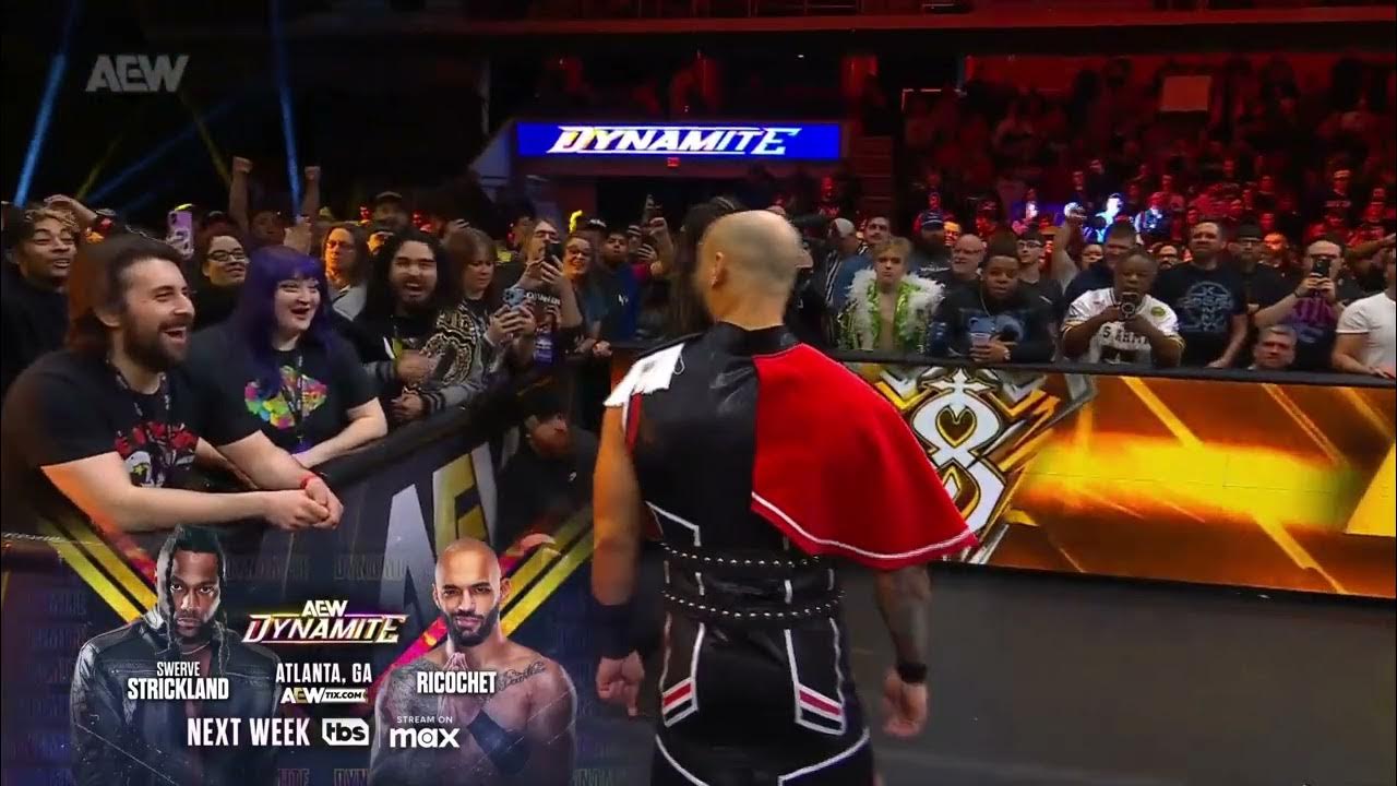 Ricochet Entrance - AEW Dynamite, January 29, 2025 - YouTube