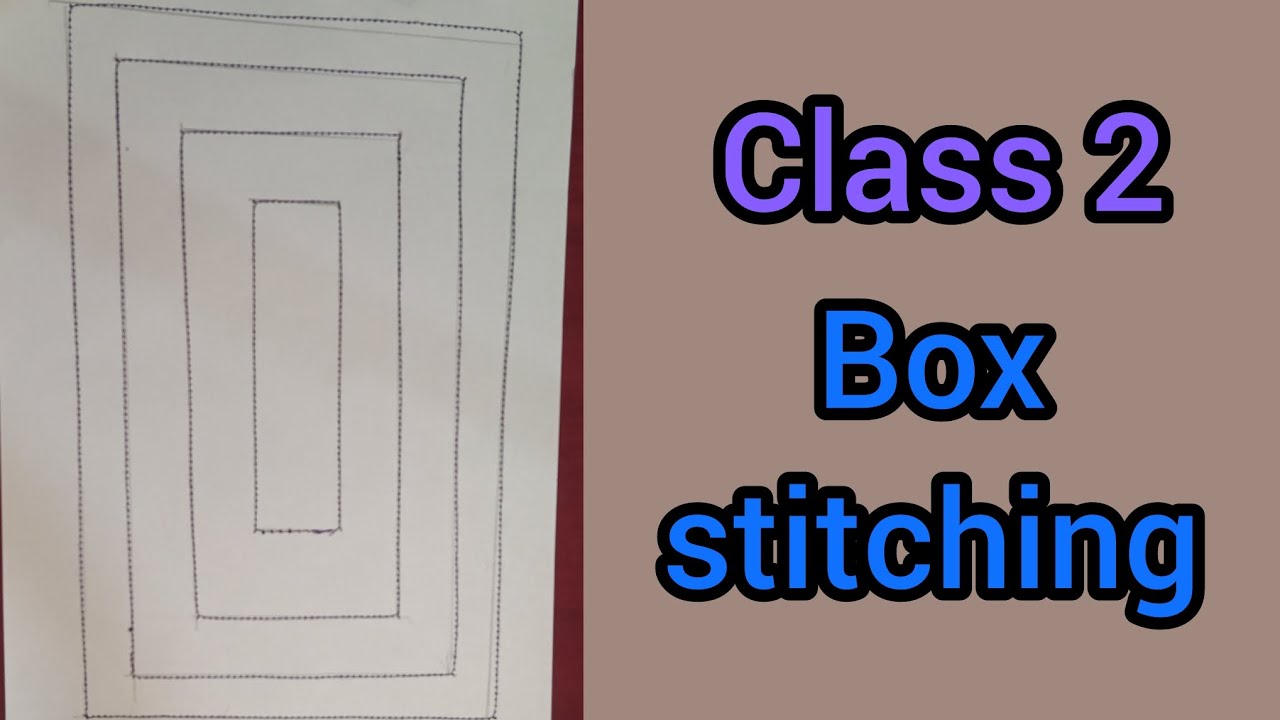 Box stitching #viralvideo #tranding #stitching #basicstitching - YouTube