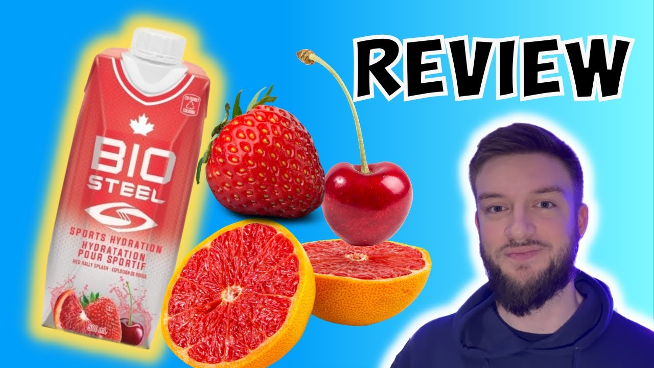 Biosteel Red Rally Splash Sports Hydration Drink review - YouTube