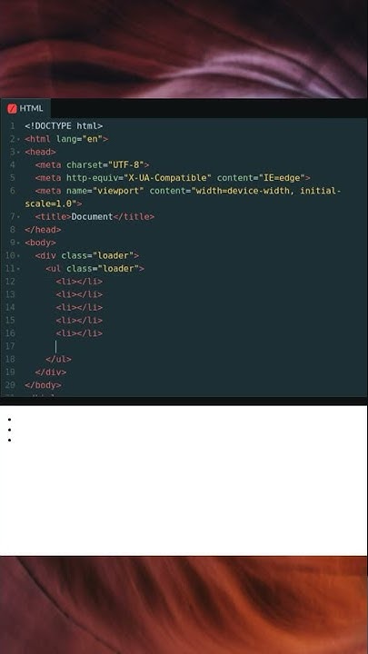 Make Colorful Loading Animation using html CSS | Loader/loading animation icon bar #html #css ...