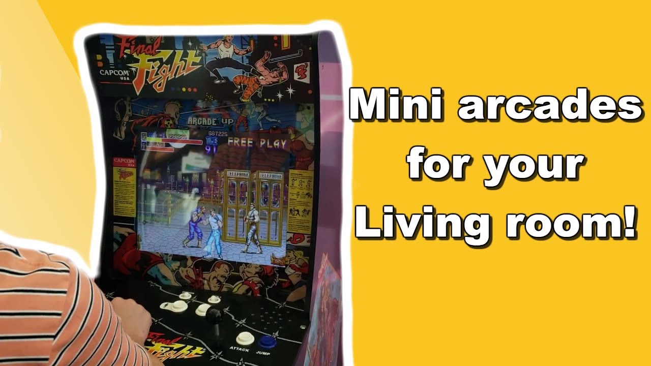 Arcade 1 Up - Mini Arcade Cabinets for home - YouTube