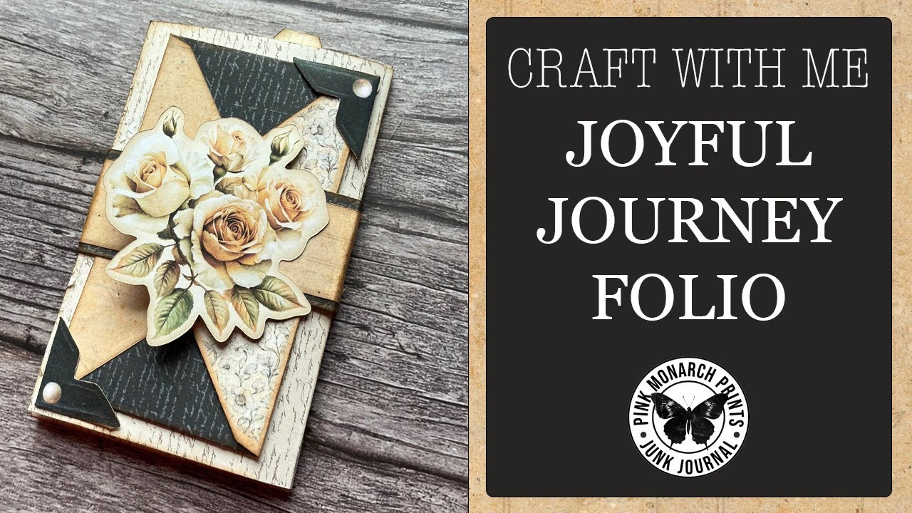 Ready for a NEW and UNIQUE folio? Craft along and let's make the November GOLD project! # ...