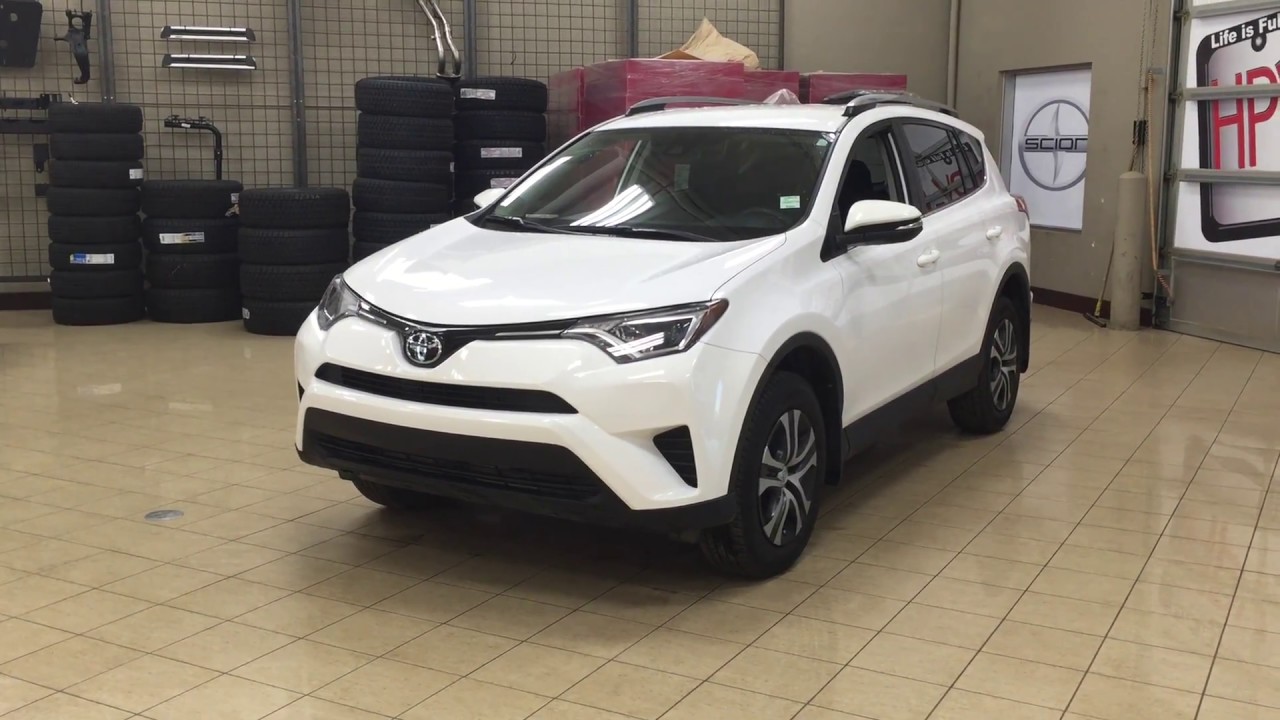 2017 Toyota RAV4 LE AWD Review - YouTube