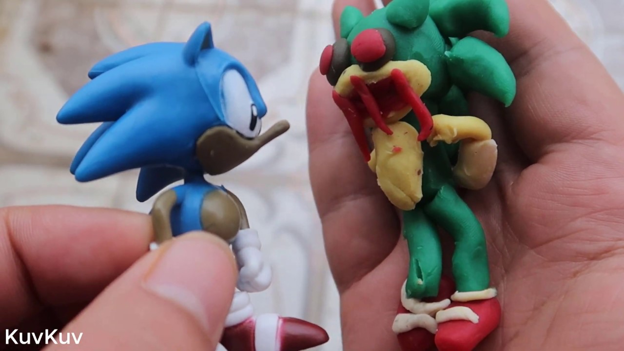 Making SONIC EXE 2020 from with Clay - YouTube
