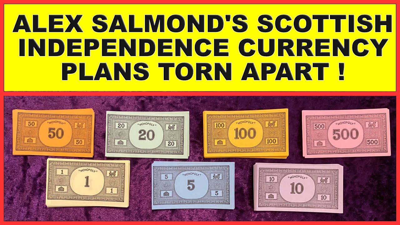 Alex Salmond's Scottish independence currency plans torn apart - YouTube