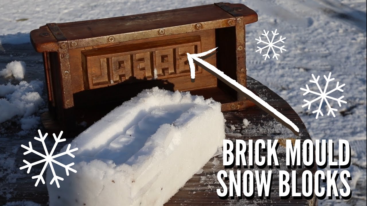 Brick Mould Snow Bricks! - YouTube
