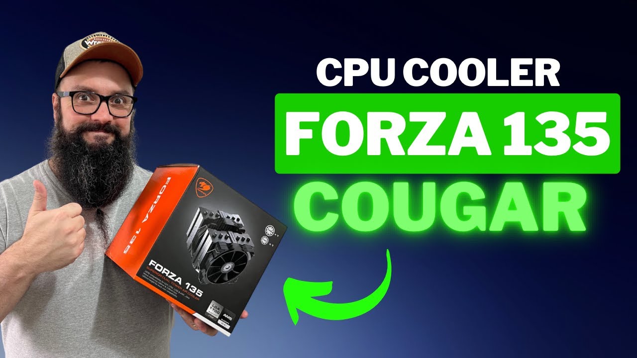 CPU COOLER COUGAR FORZA 135 - UNBOXING - YouTube