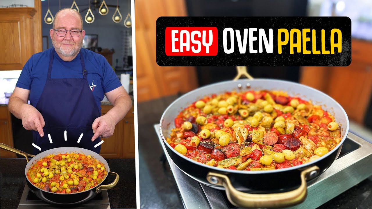 The Only Baked Paella Recipe You’ll Ever Need - YouTube