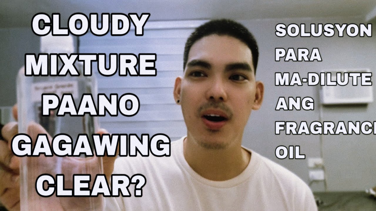 How to make your cloudy perfume mixture clear? #WesTips #WesTV - YouTube