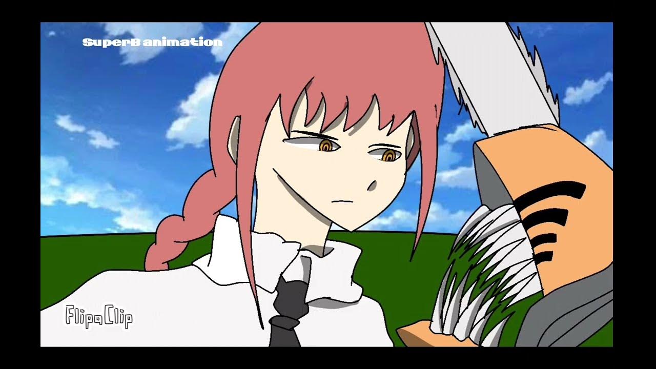 Makima vs Denji Flipaclip Animation Chainsaw Man Chapter 95 - YouTube