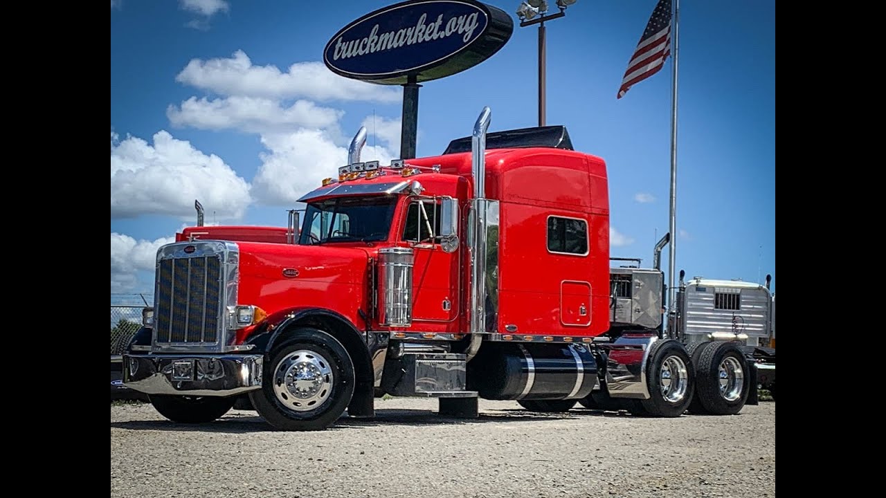 1999 Peterbilt 379EXHD Pre ELOG Ultra Sleeper - YouTube