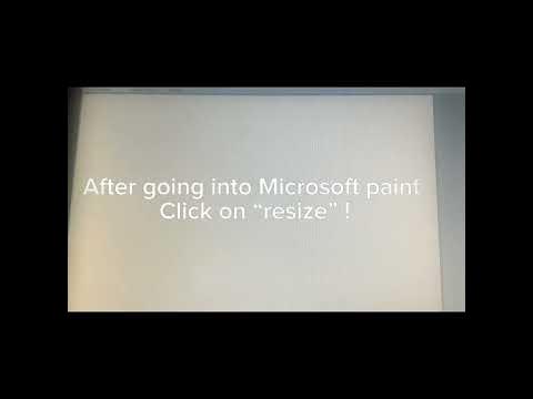 How to make Microsoft paint bitmap for 3d maze - YouTube