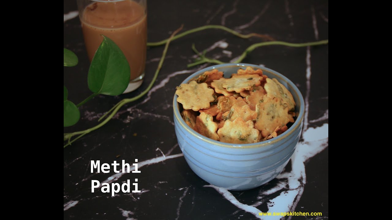 Methi (Fenugreek) Papdi | Snacks Recipes - YouTube