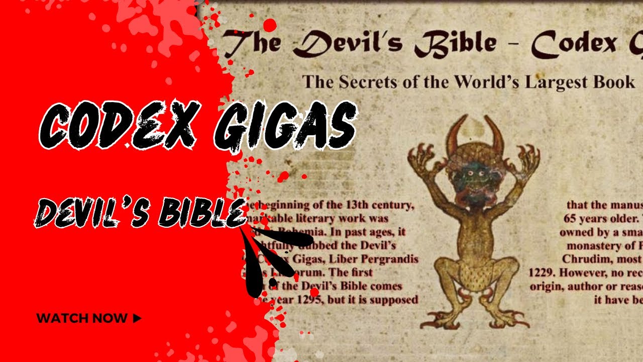 The Devil’s Bible : The Codex Gigas secrets revealed (By Musafirsadhu ...